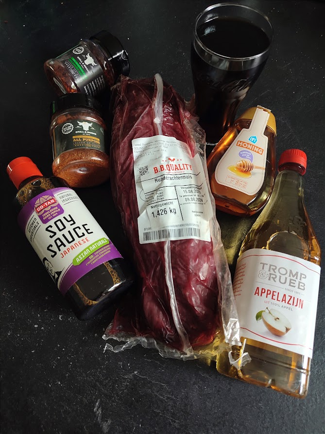 Cherry cola en jalapeno beef jerky – Maikels recepten