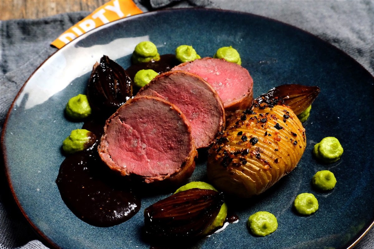 Hertenfilet met vijgen chocolade saus – Maikels recepten